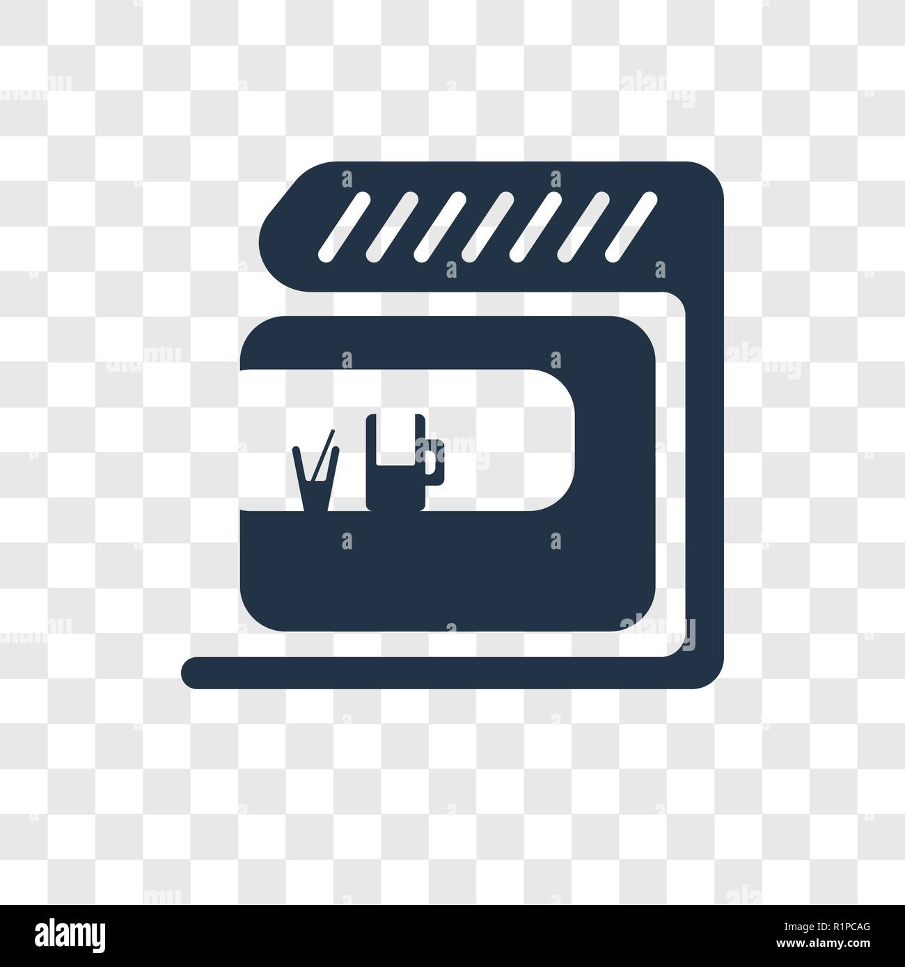 Bar vector icon isolated on transparent background, Bar transparency ...