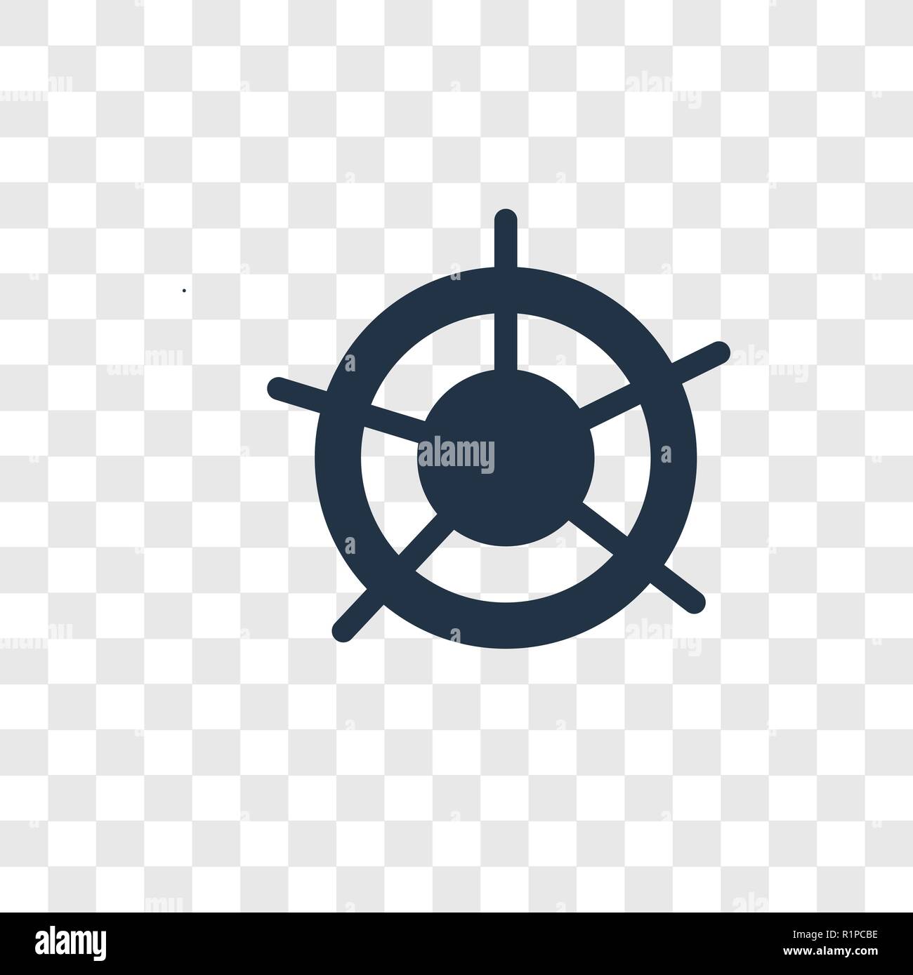 Helm vector icon isolated on transparent background, Helm transparency ...