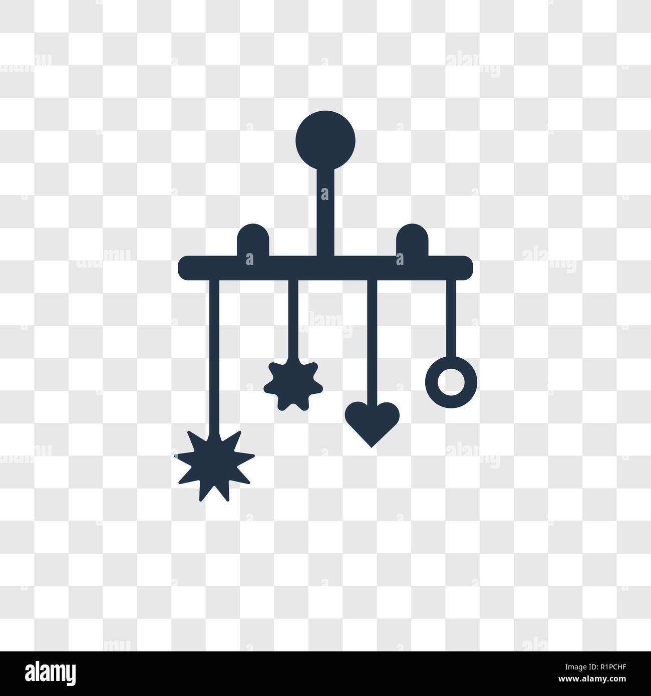 Mobile vector icon isolated on transparent background, Mobile ...