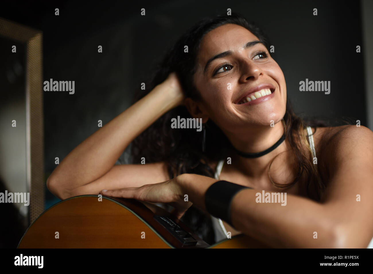 La Lovo, singer-songwriter from Medellin, Colombia Stock Photo - Alamy