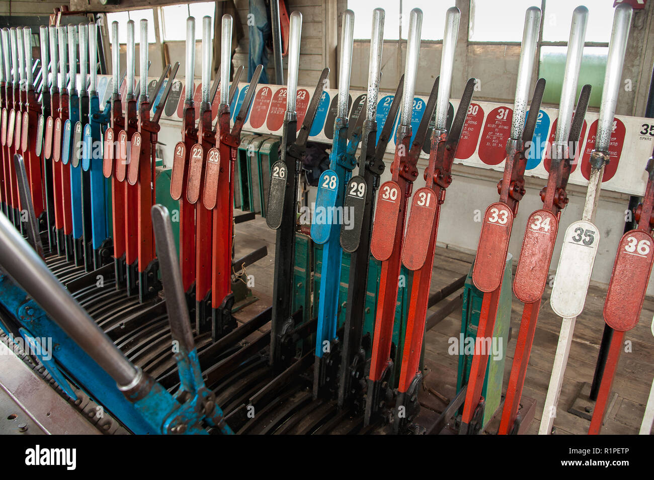 Mechanical shunt signal hi-res stock photography and images - Alamy