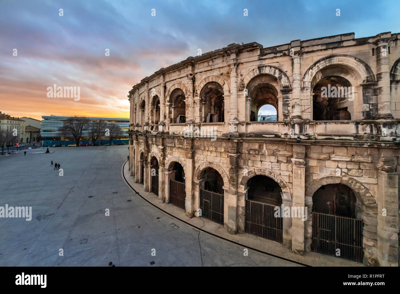 Roman arena amphitheater hi-res stock photography and images - Alamy