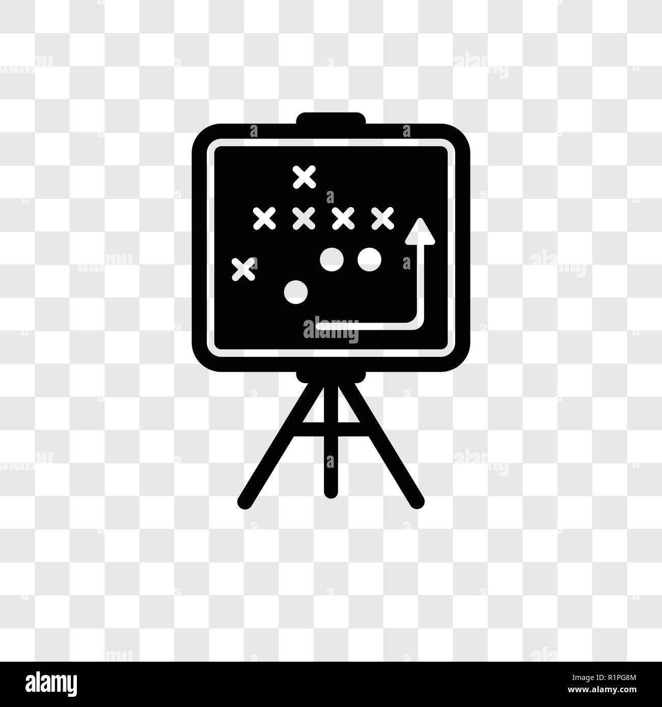 Position vector icon isolated on transparent background, Position ...