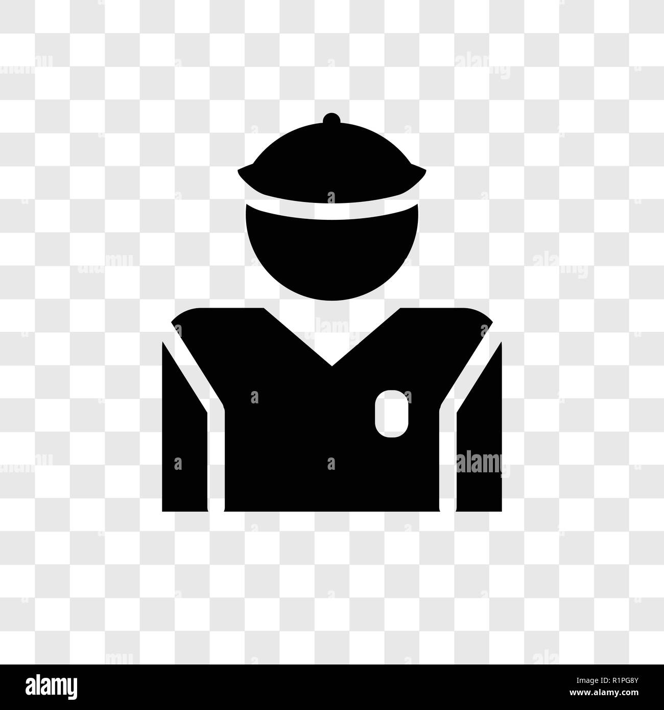 Trainer vector icon isolated on transparent background, Trainer ...