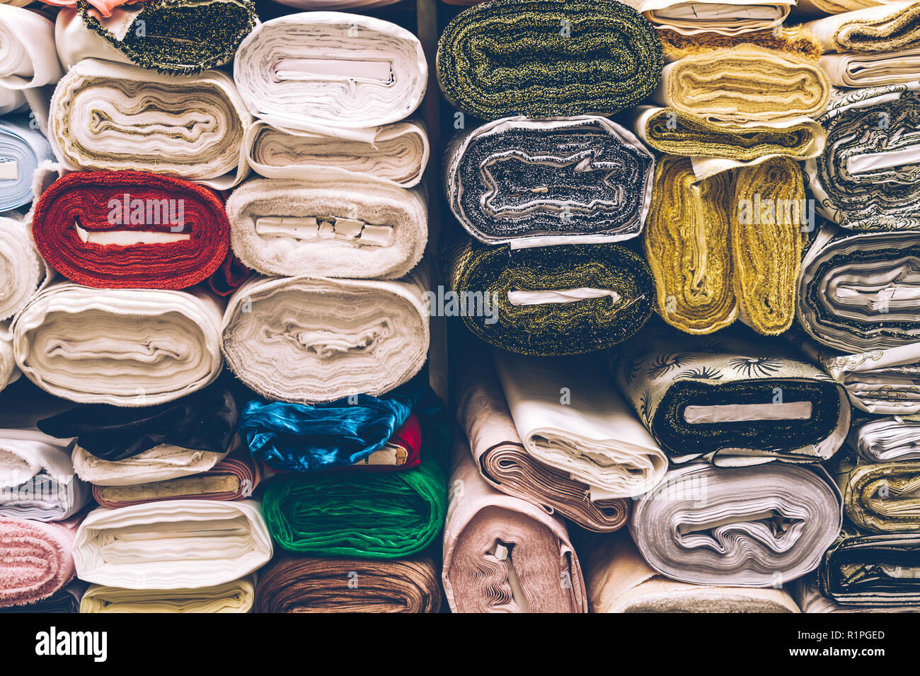 Wallpaper sample rolls hi-res stock photography and images - Alamy