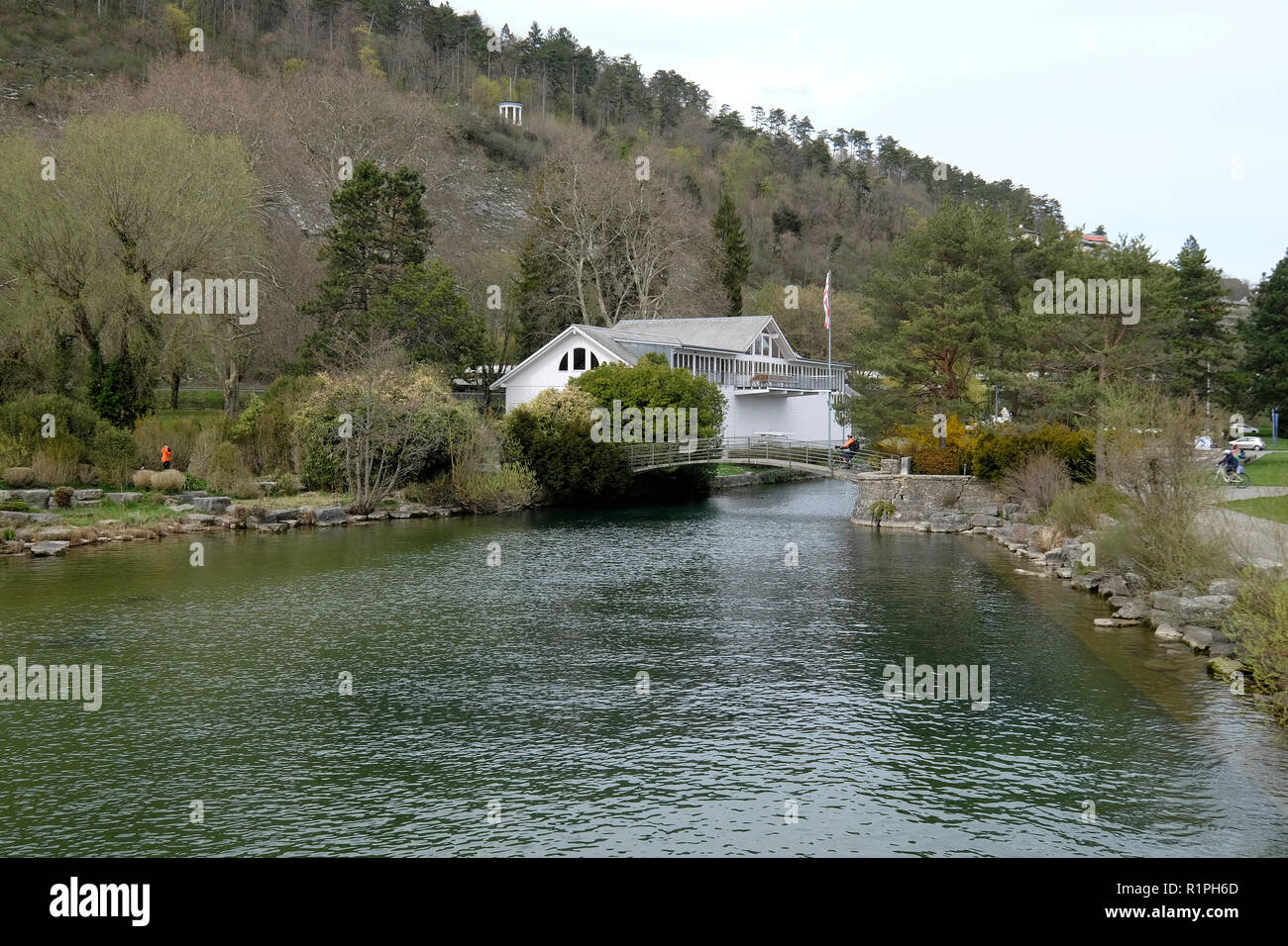 Switzerland, Bienne, Biel, landscape Stock Photo - Alamy