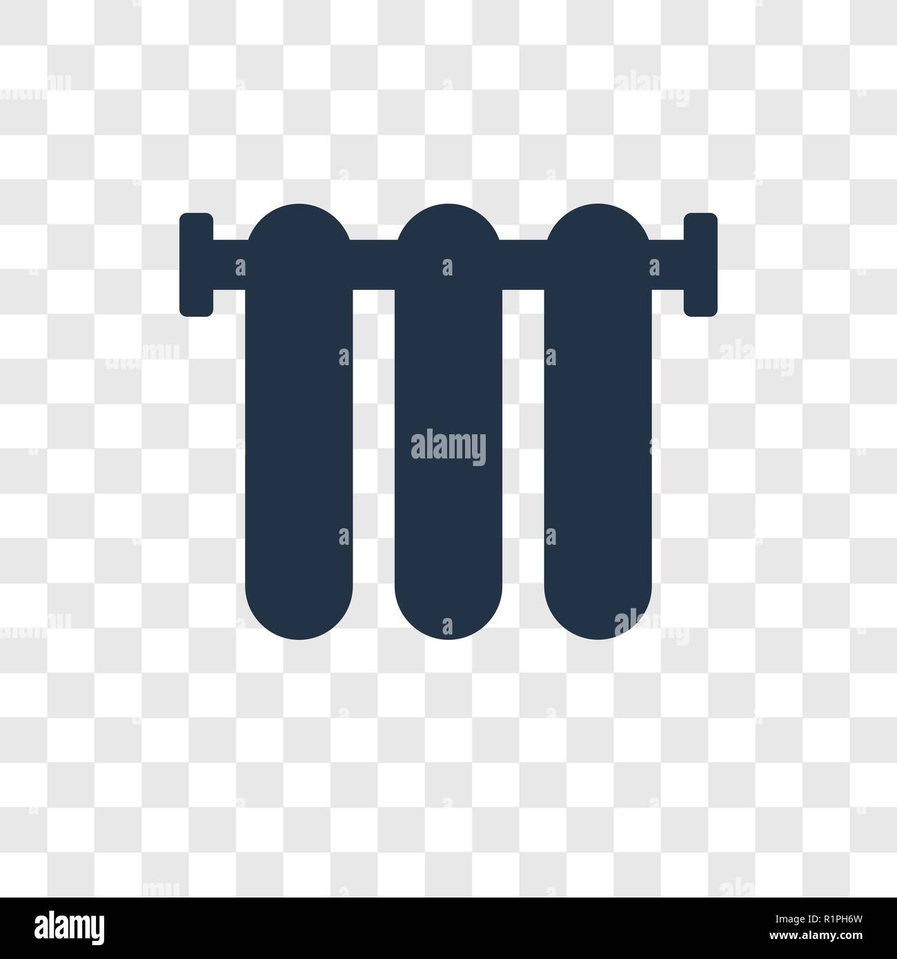 Heating vector icon isolated on transparent background, Heating ...