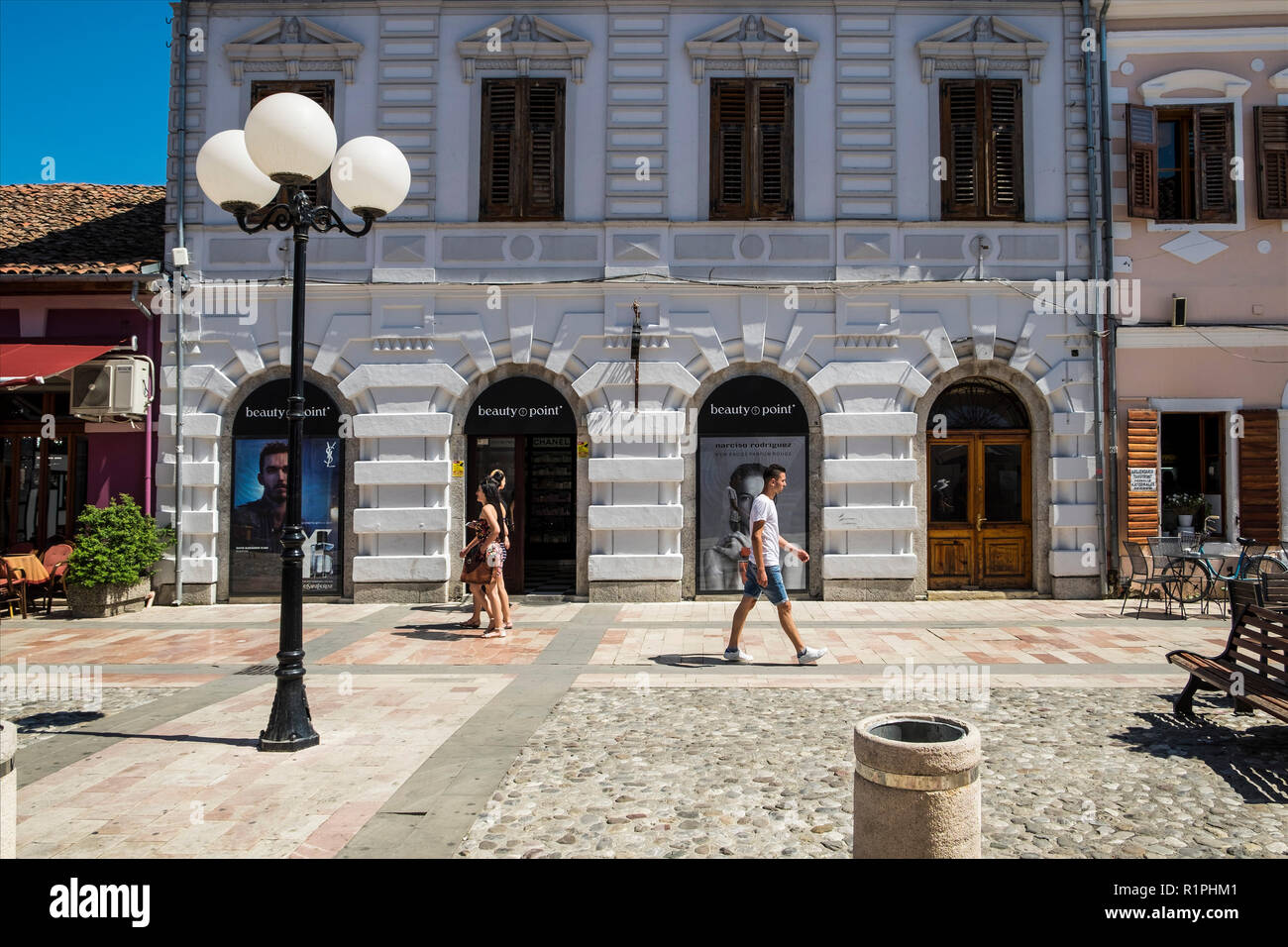 Albania, Shkoder, old town, daily life Stock Photo - Alamy