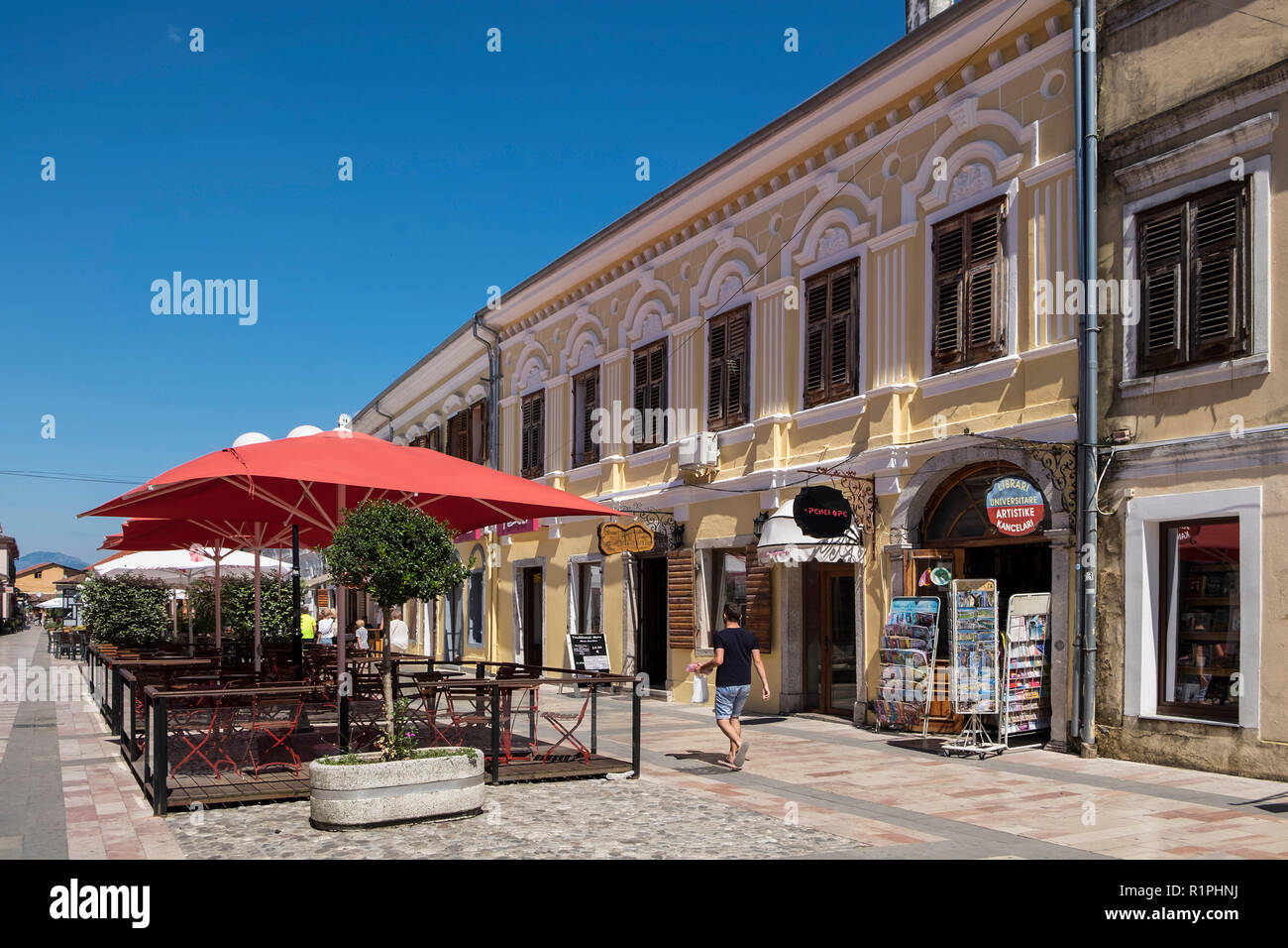 Albania, Shkoder, old town, daily life Stock Photo - Alamy