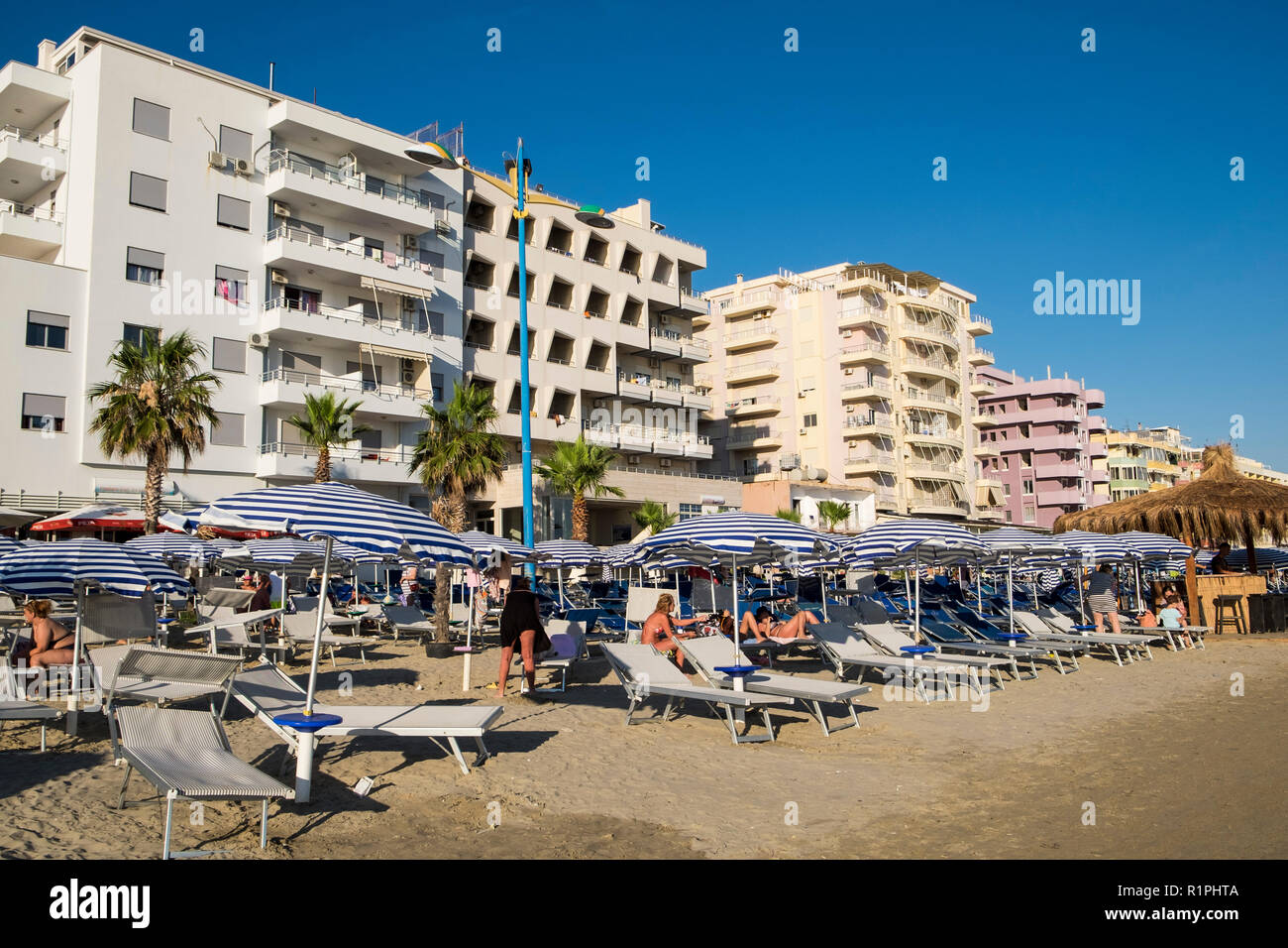 Albania durres beach hi-res stock photography and images - Alamy
