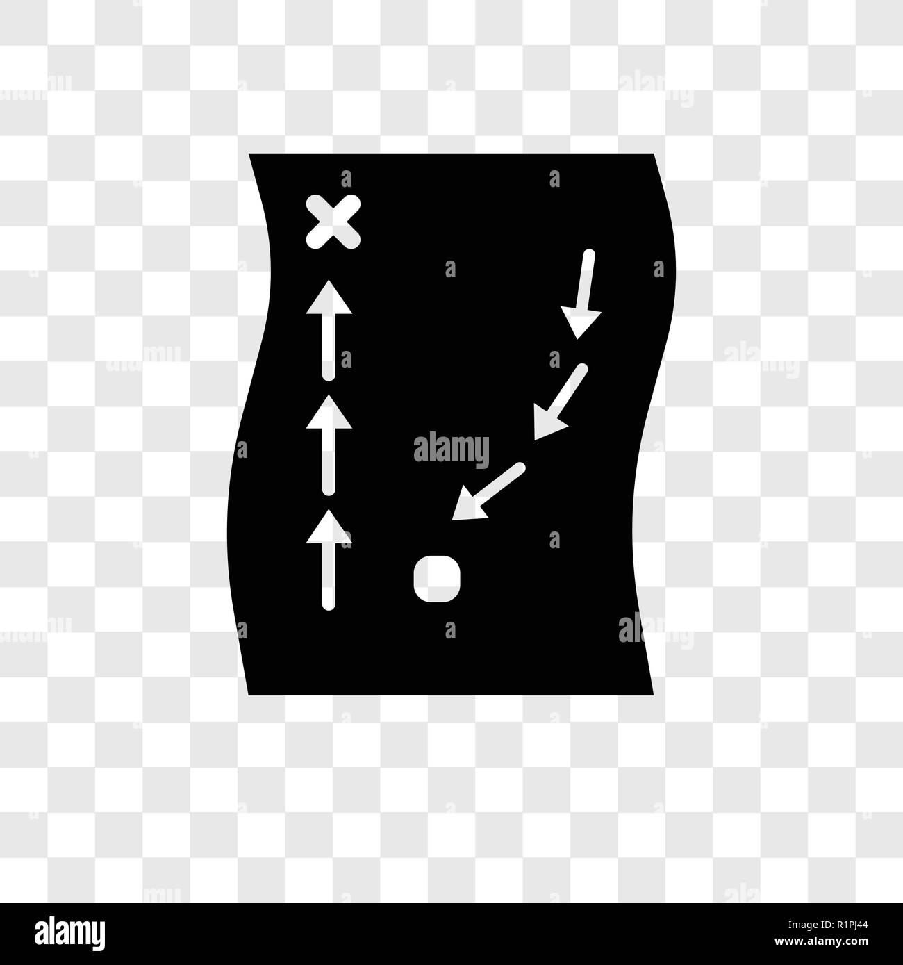 Military strategy sketch vector icon isolated on transparent background ...