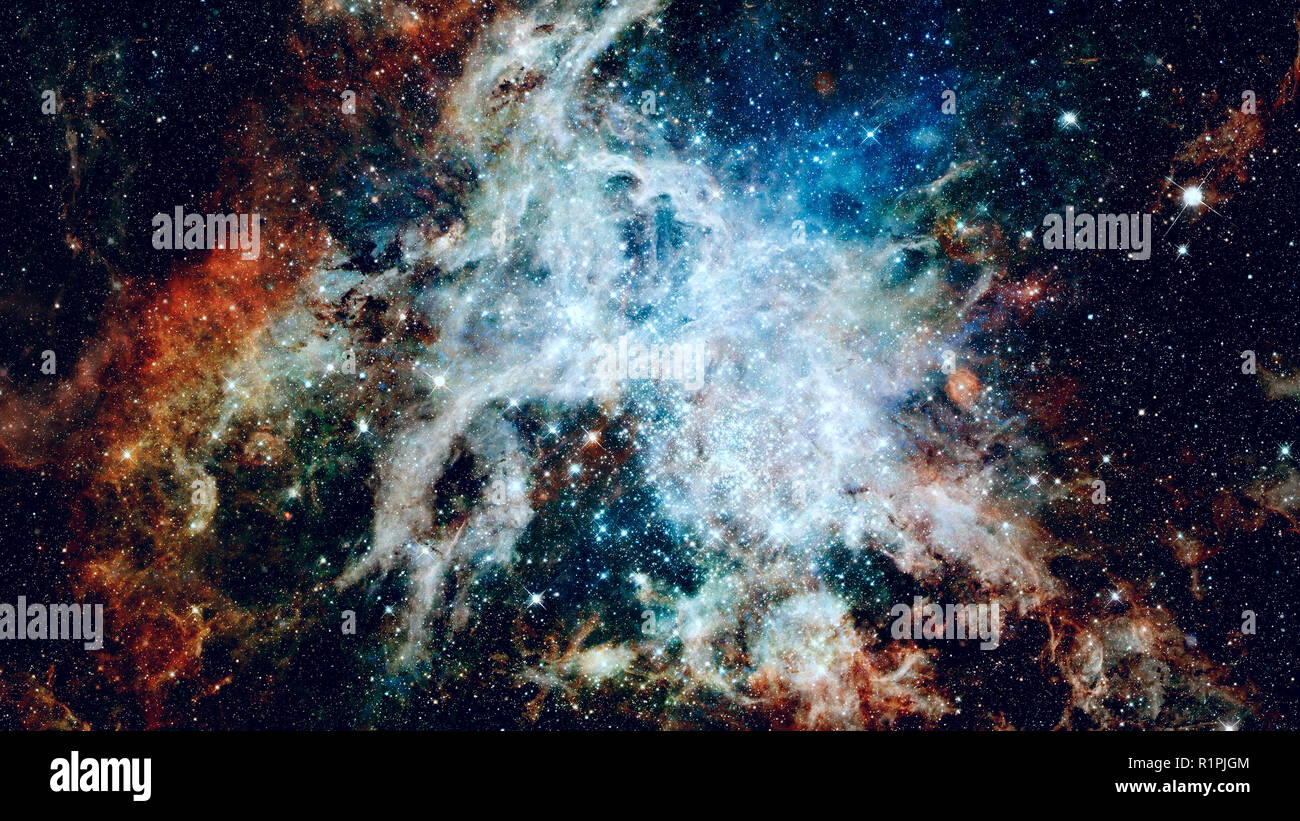 Reflection nebula the site of star formation. Elements of this image ...