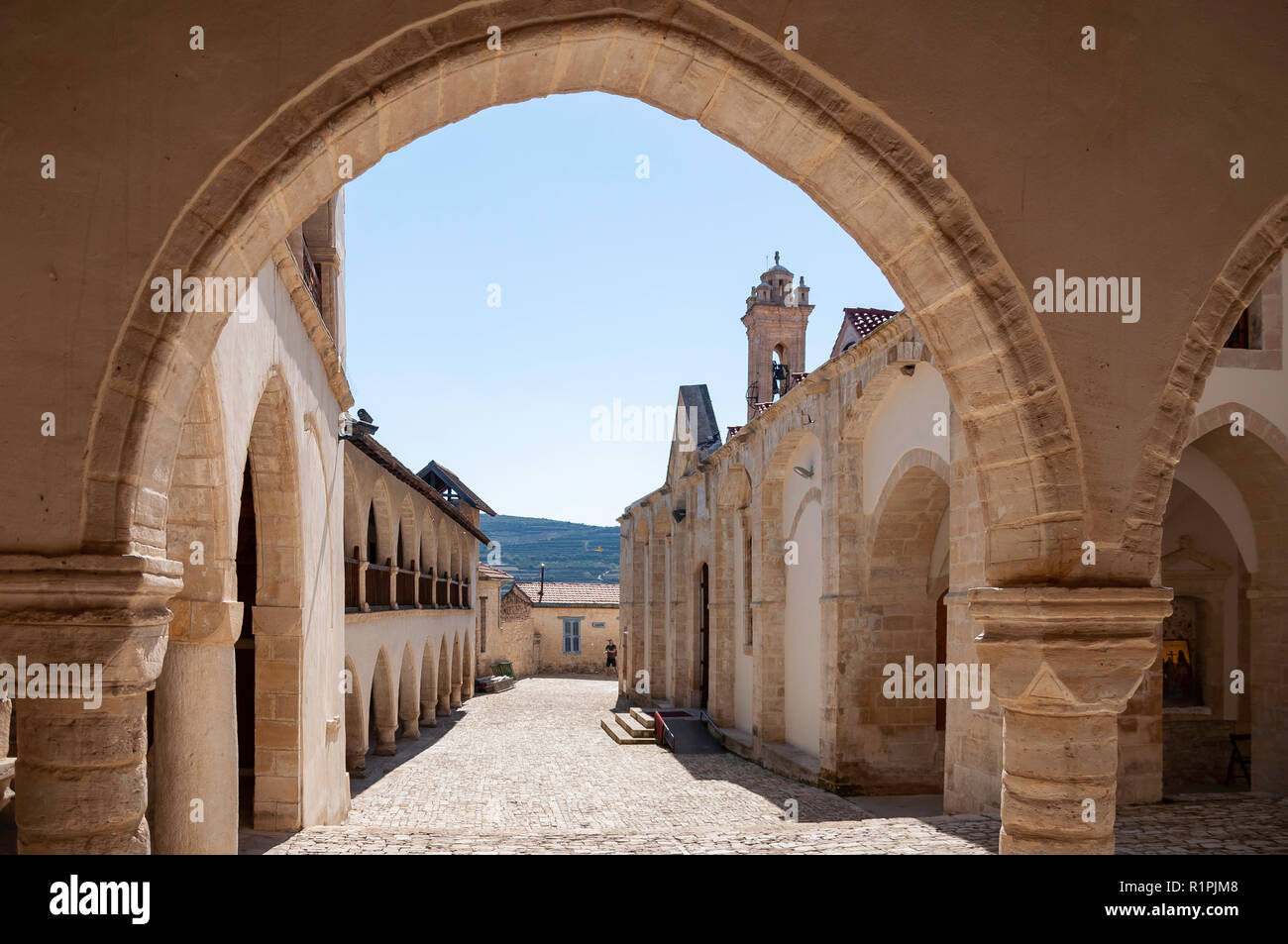 Arch archway timios stavros greek orthodox priest monasteries th hi-res ...