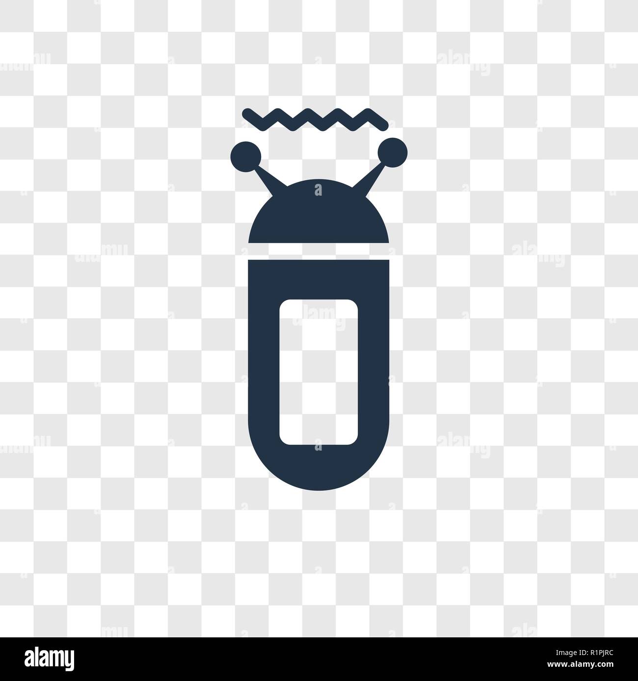 Teleportation vector icon isolated on transparent background ...