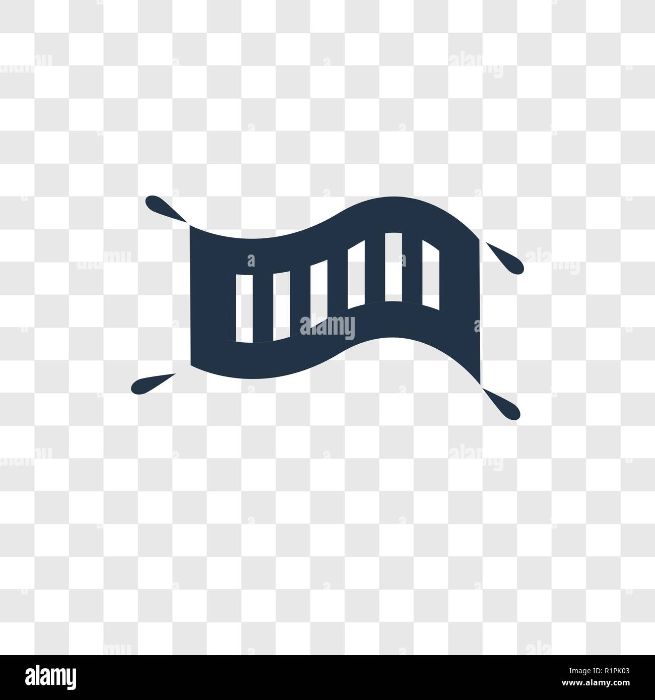 Magic Carpet vector icon isolated on transparent background, Magic ...