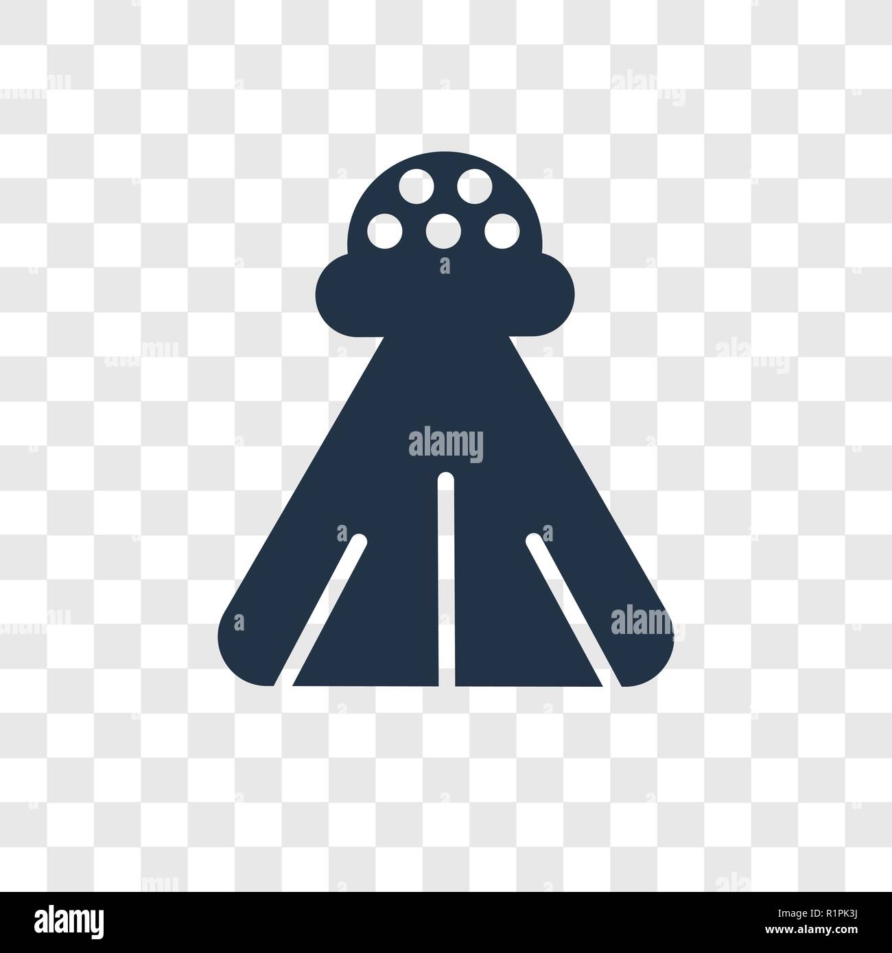 Religious Salt vector icon isolated on transparent background ...