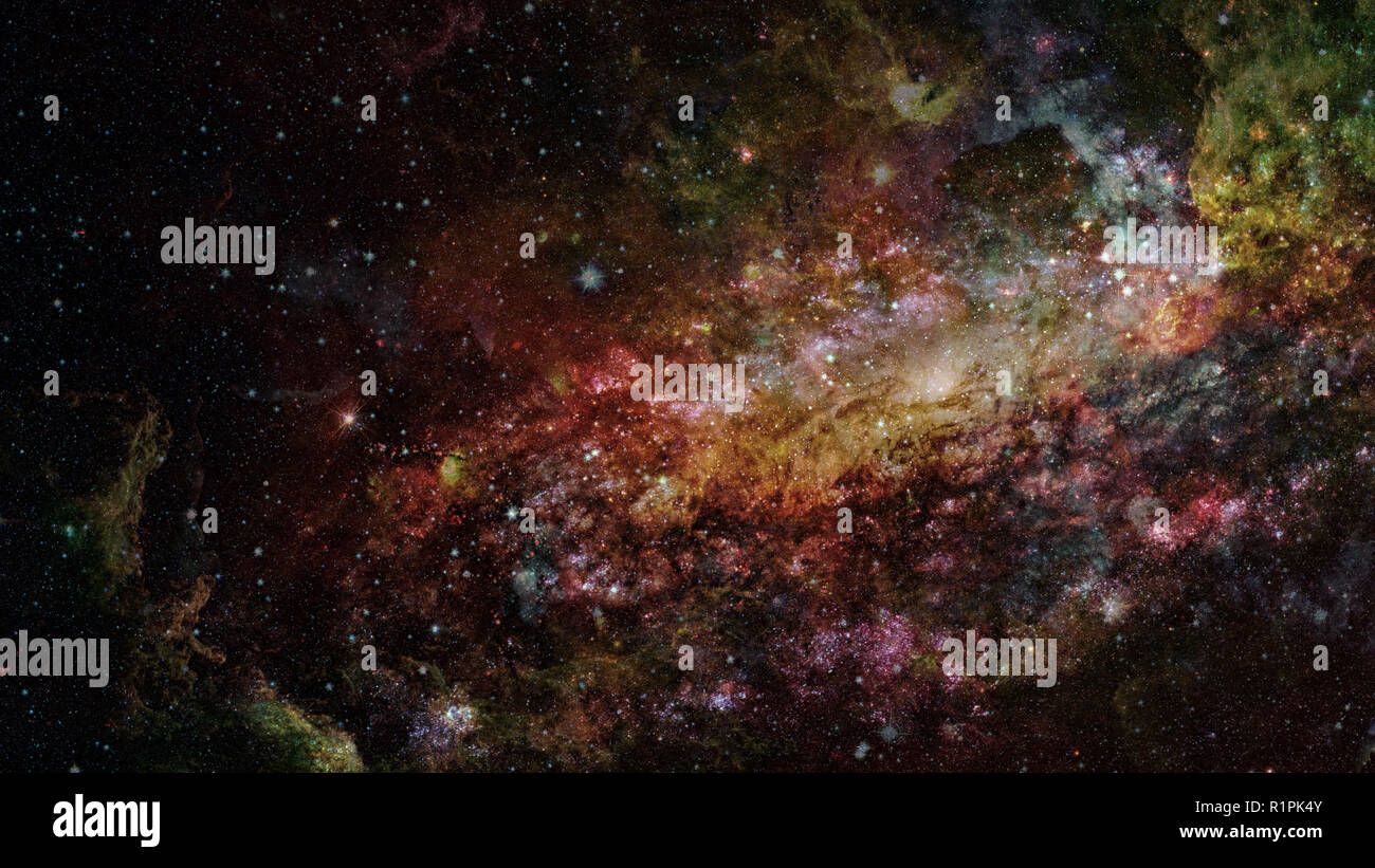 Nebula and galaxies in space. Cosmos sky. Elements of this image ...