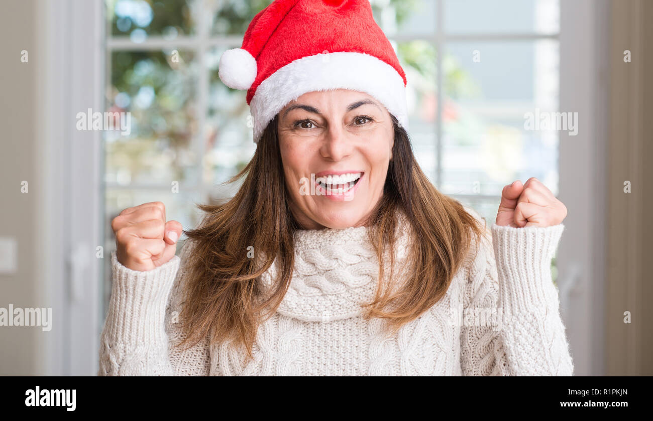 Cheering santa claus hi-res stock photography and images - Alamy