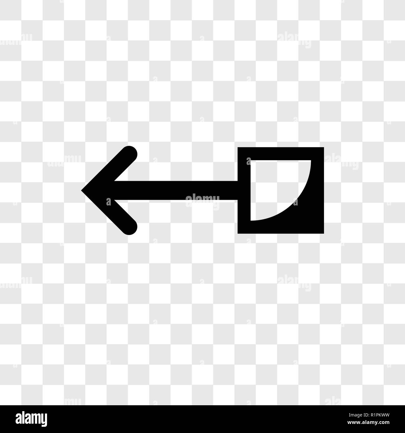 Drag vector icon isolated on transparent background, Drag transparency ...