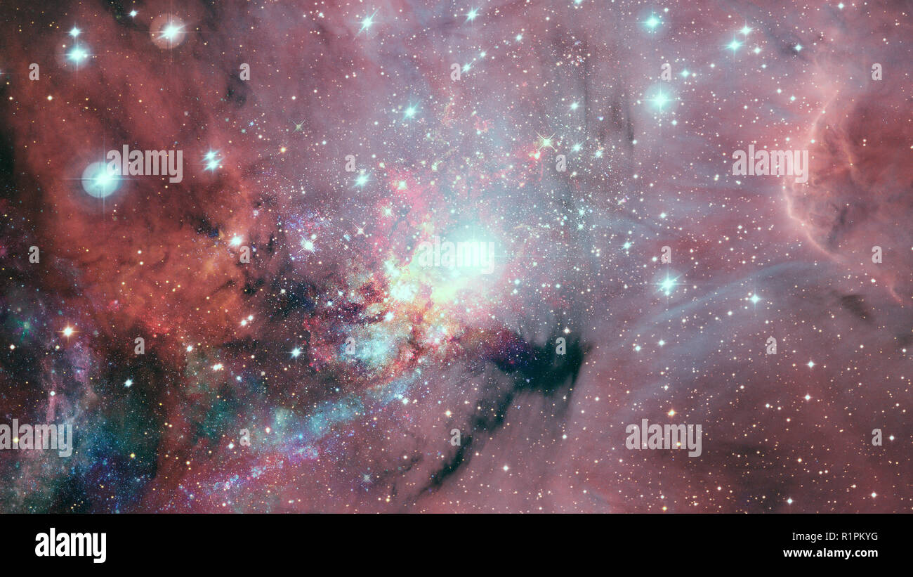 Glowing spiral galaxy. Darkness light. Elements of this Image furnished ...