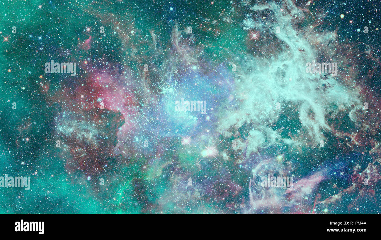 Galaxy and nebula. Space dust in universe. Elements of this image ...