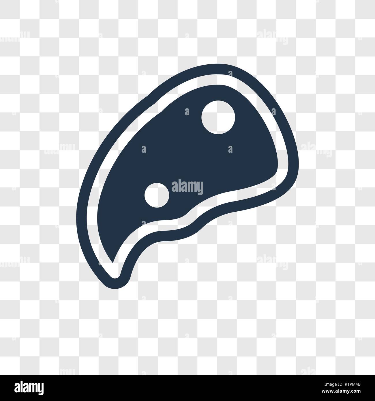 Steak vector icon isolated on transparent background, Steak ...