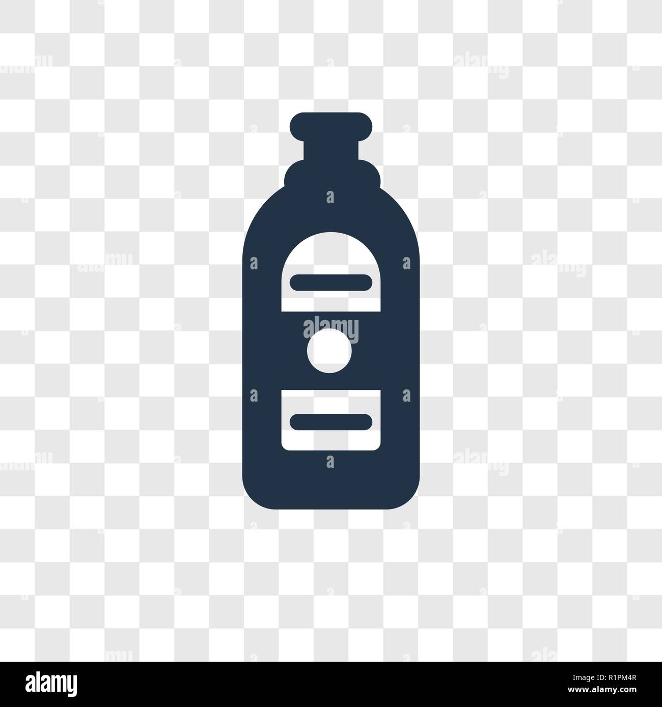 Gin vector icon isolated on transparent background, Gin transparency ...