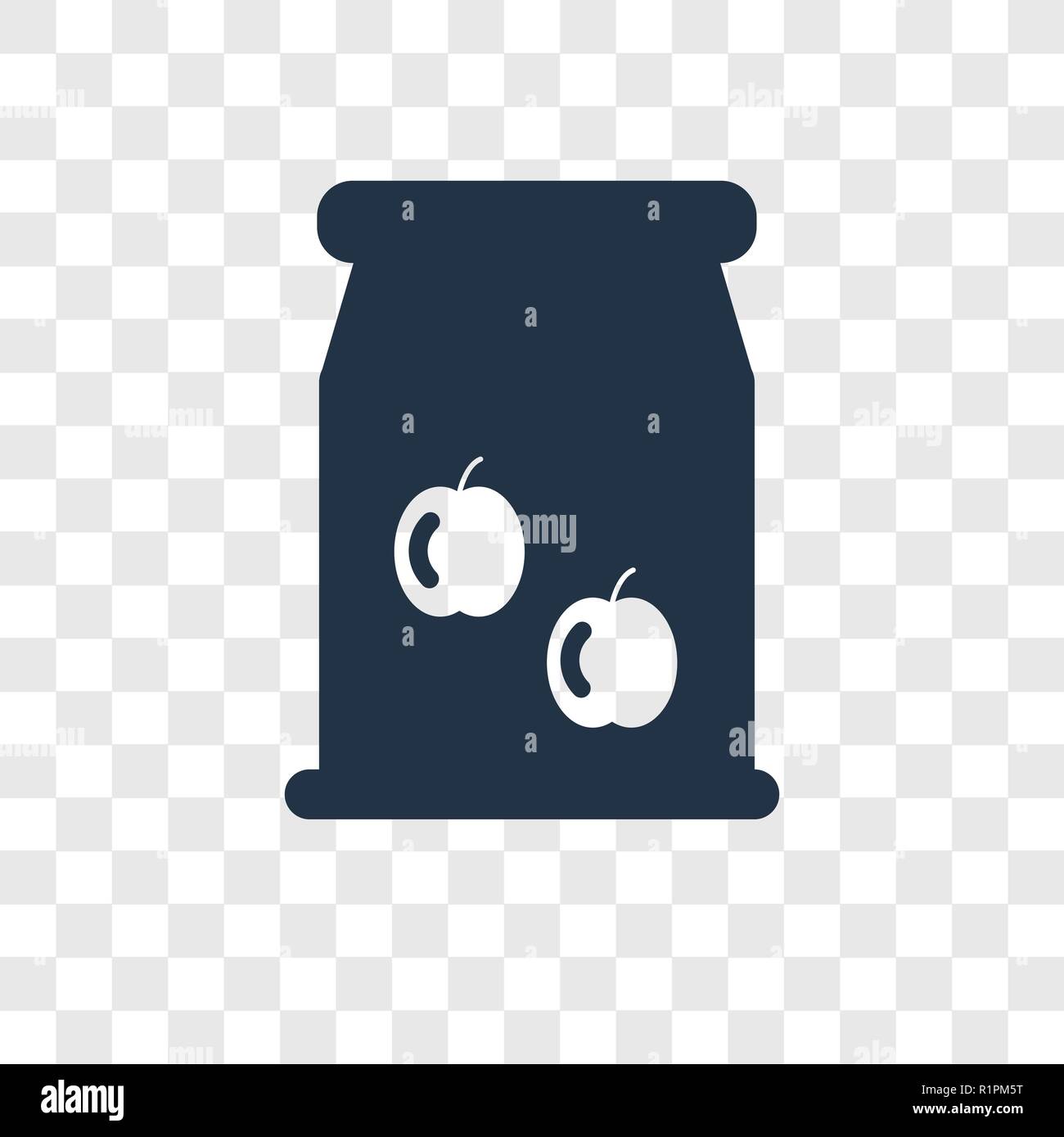 Jam vector icon isolated on transparent background, Jam transparency ...