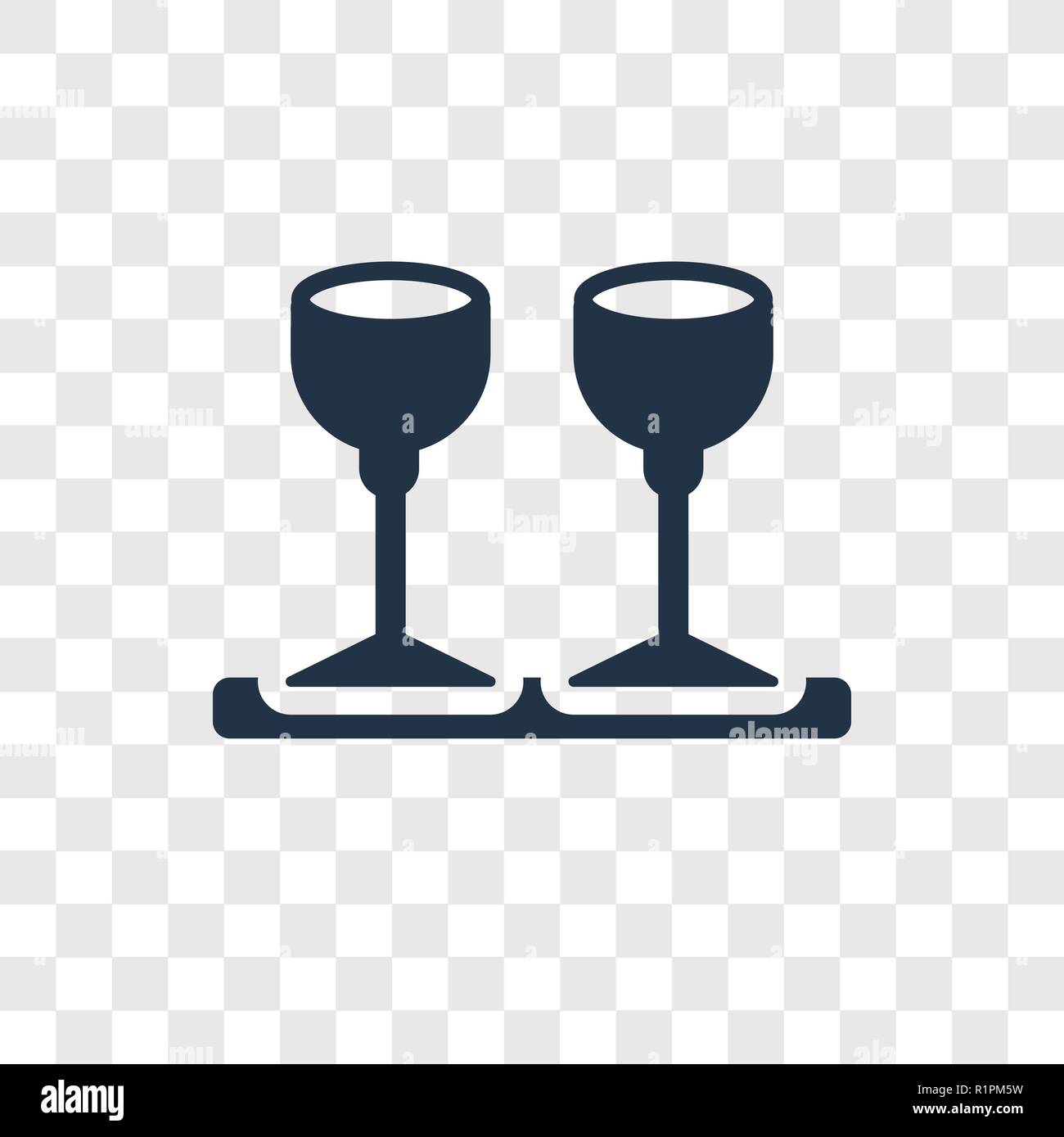 Drinks vector icon isolated on transparent background, Drinks ...