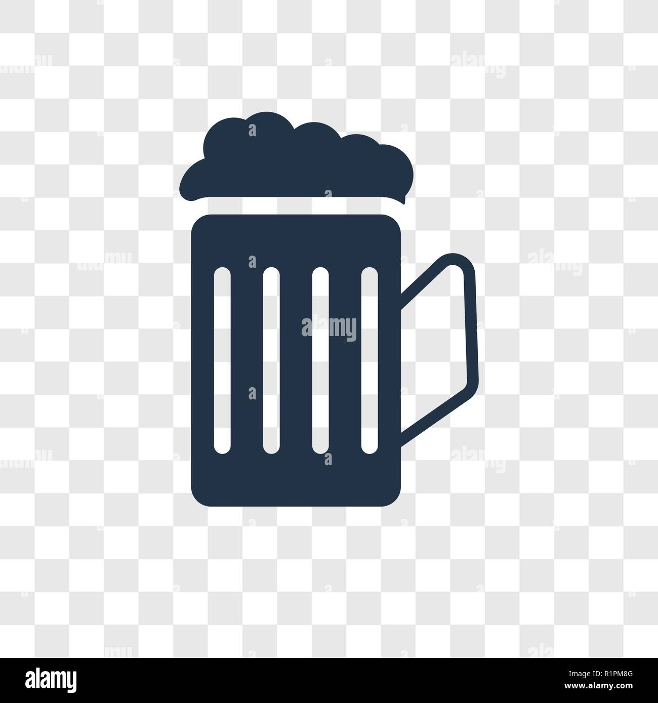 Drink vector icon isolated on transparent background, Drink ...