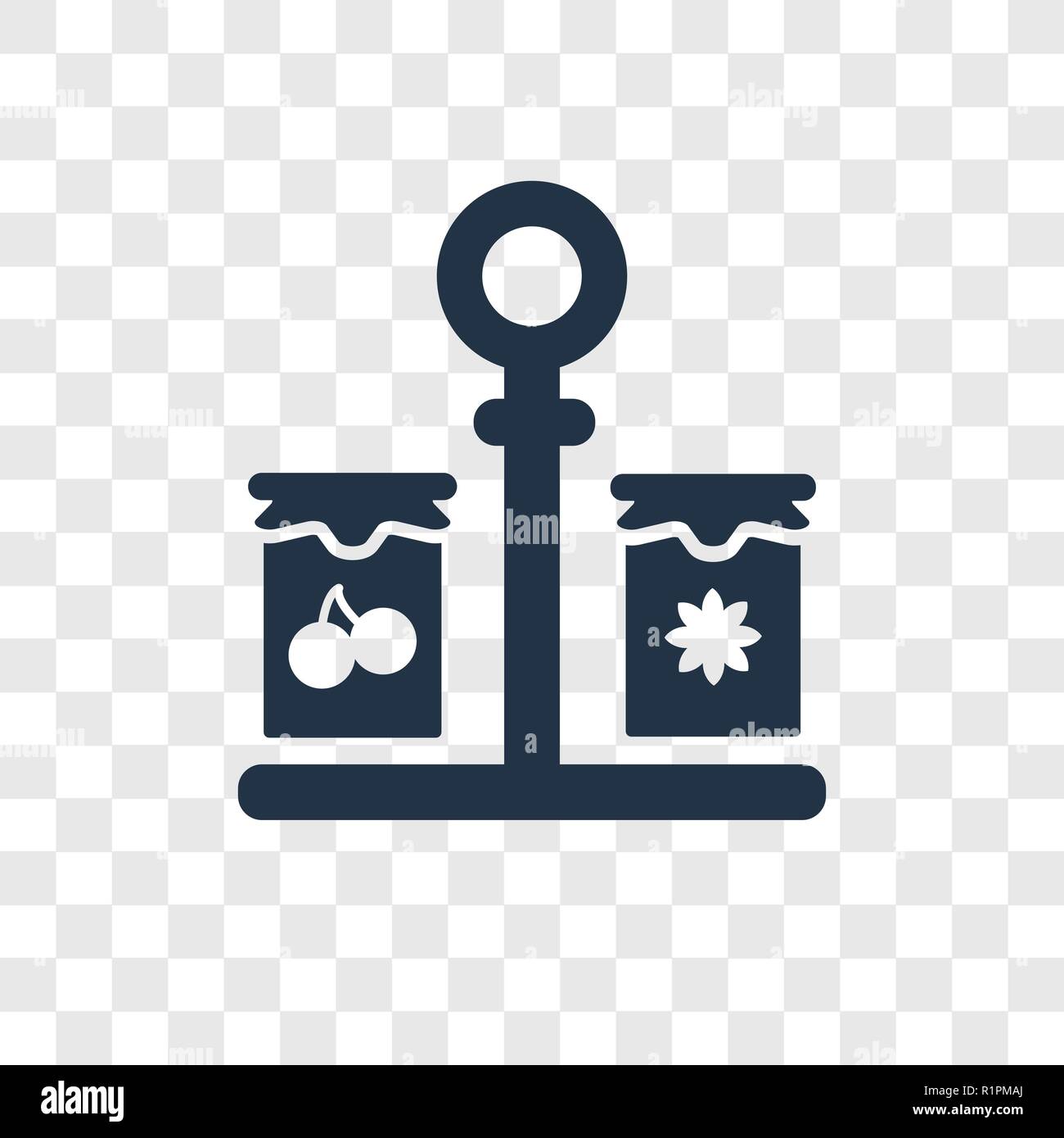 Scales vector icon isolated on transparent background, Scales ...