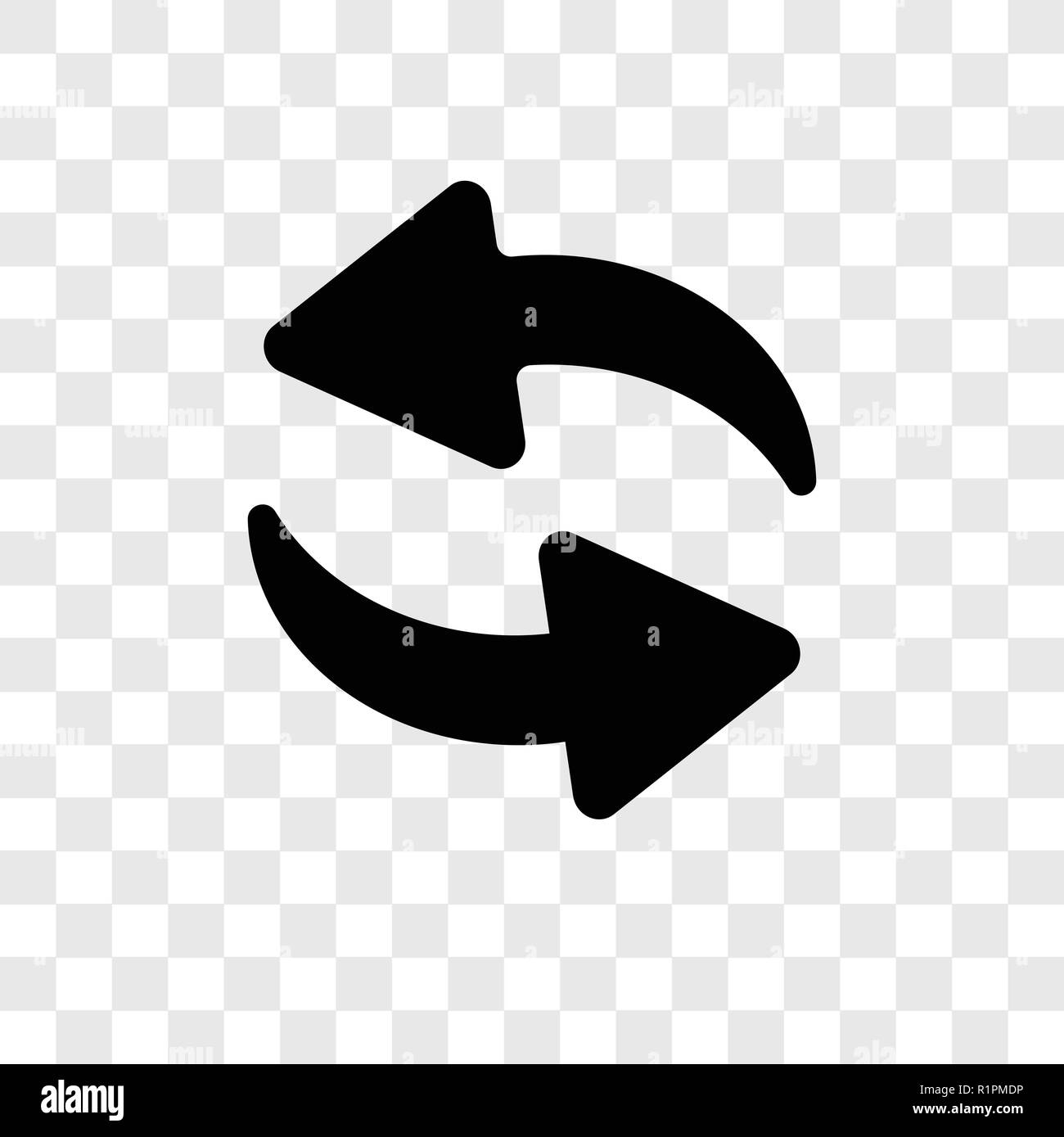 Left Right vector icon isolated on transparent background, Left Right ...