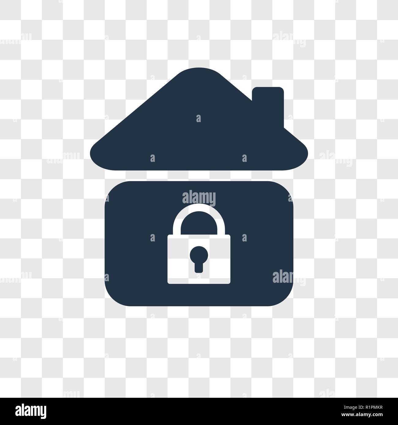 Home vector icon isolated on transparent background, Home transparency ...