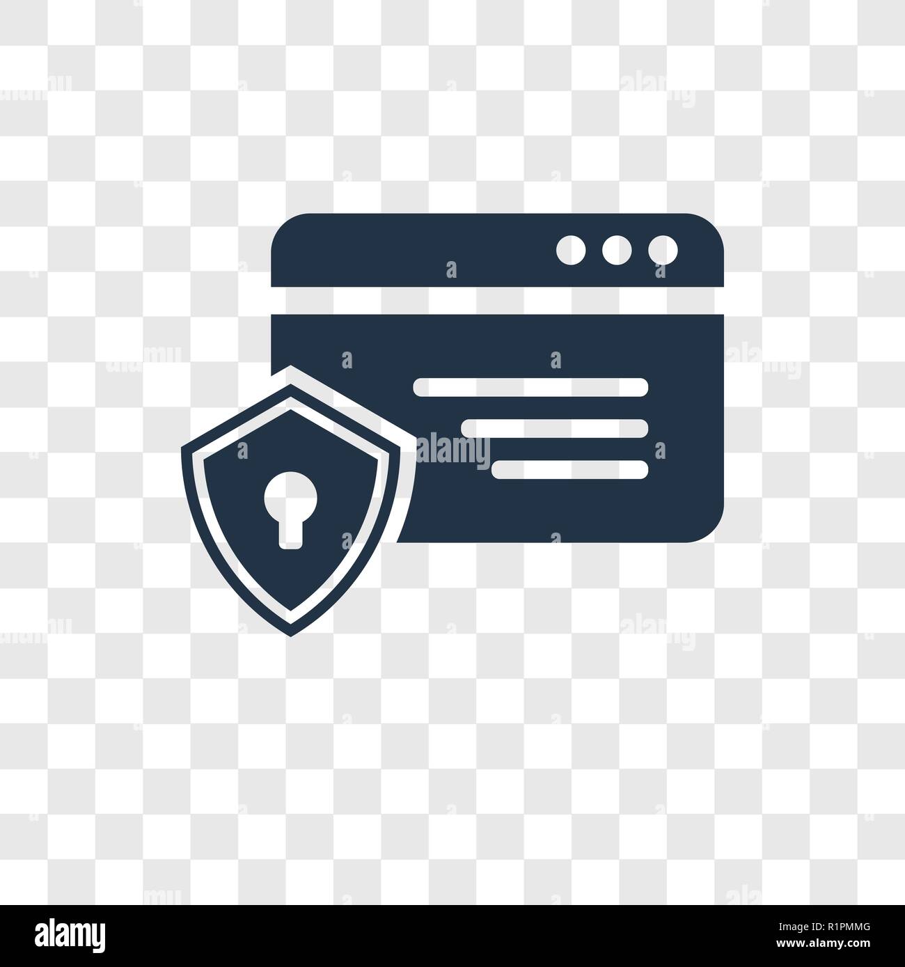 Website vector icon isolated on transparent background, Website ...