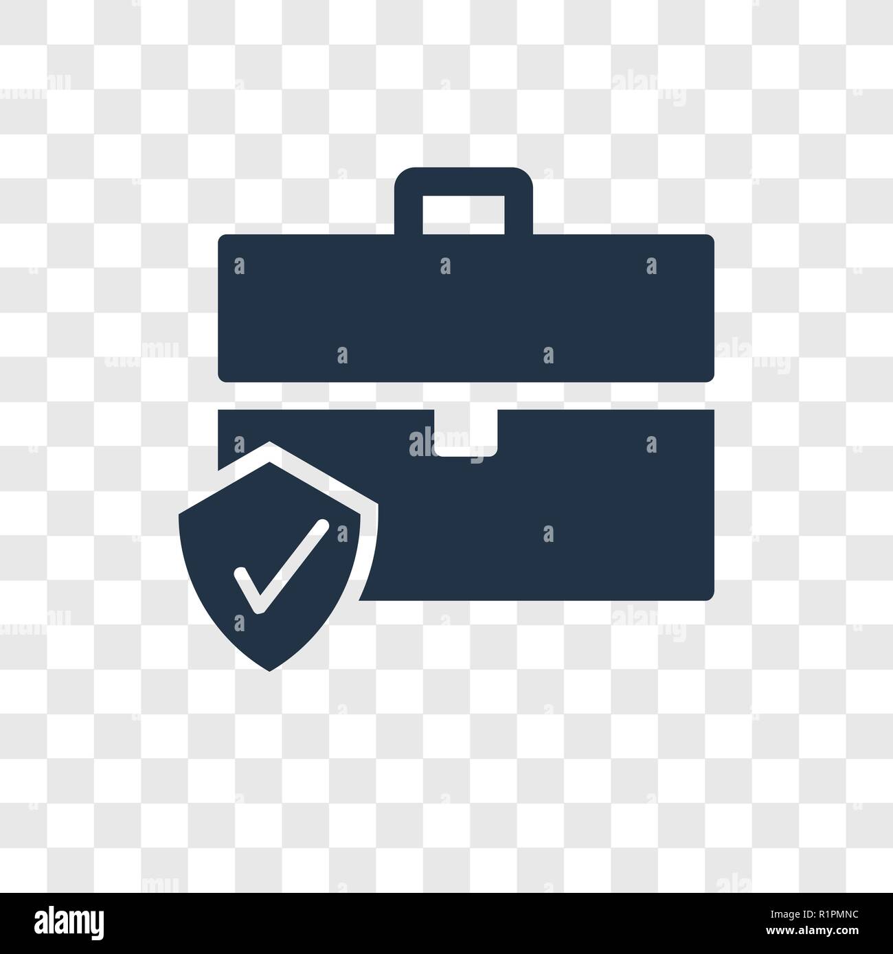 Portfolio vector icon isolated on transparent background, Portfolio ...