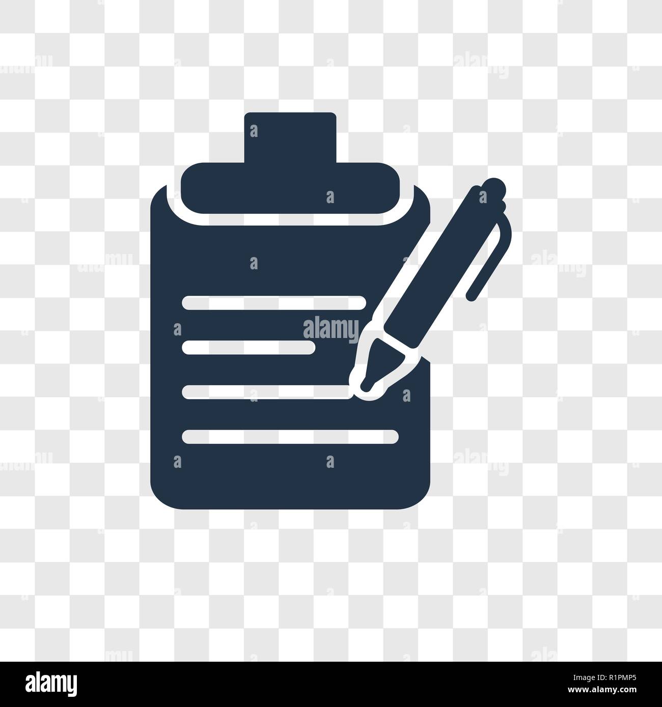 Consent vector icon isolated on transparent background, Consent ...