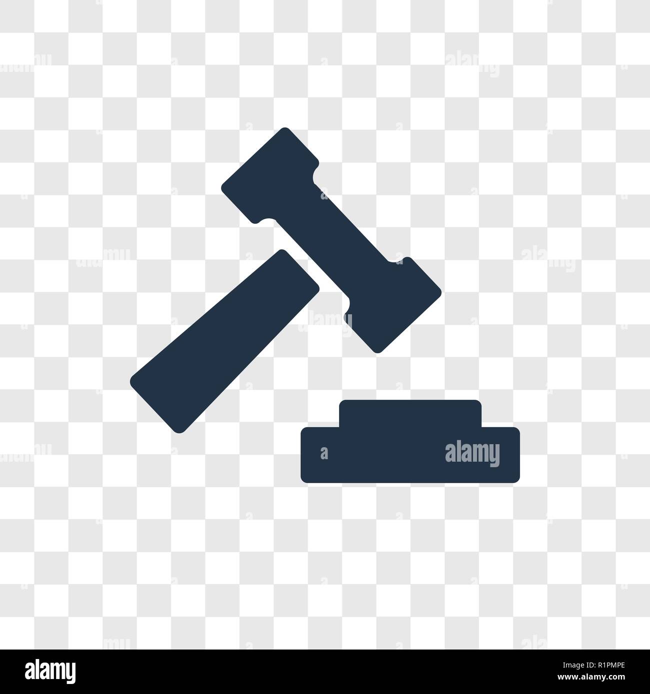 Auction vector icon isolated on transparent background, Auction ...