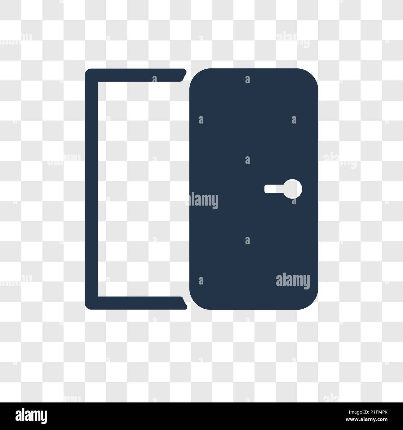 Right to access vector icon isolated on transparent background, Right ...