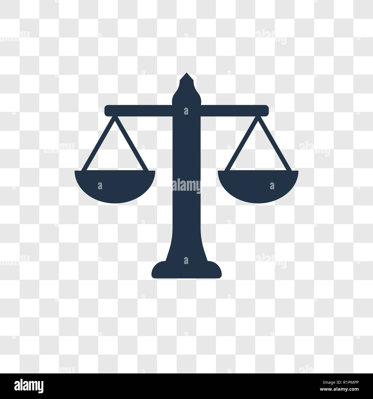 Balance vector icon isolated on transparent background, Balance ...