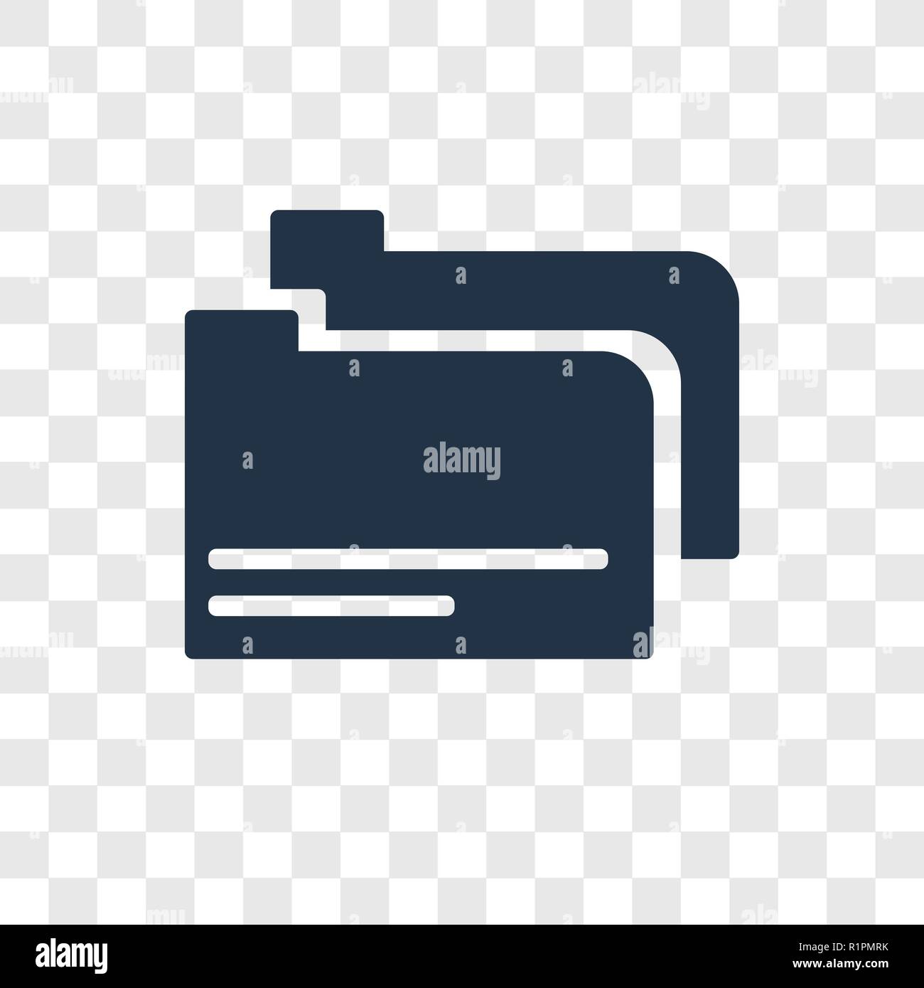 Data vector icon isolated on transparent background, Data transparency ...