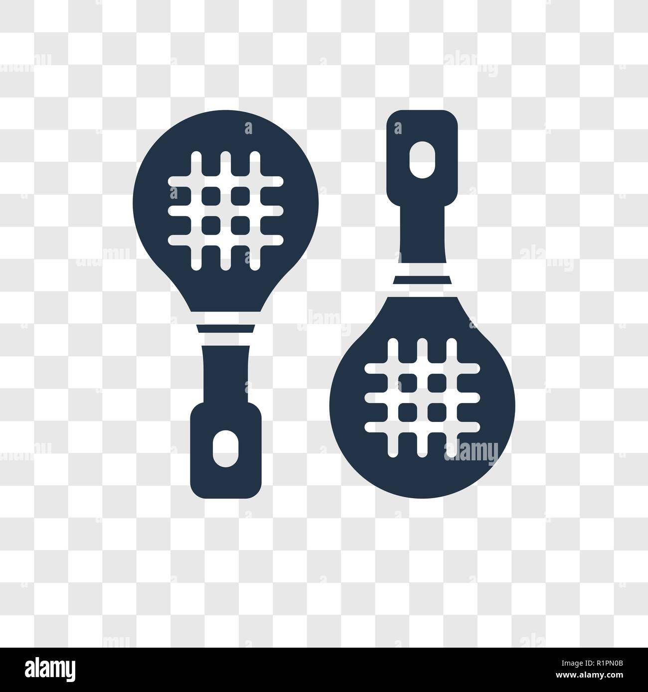 Rackets vector icon isolated on transparent background, Rackets ...