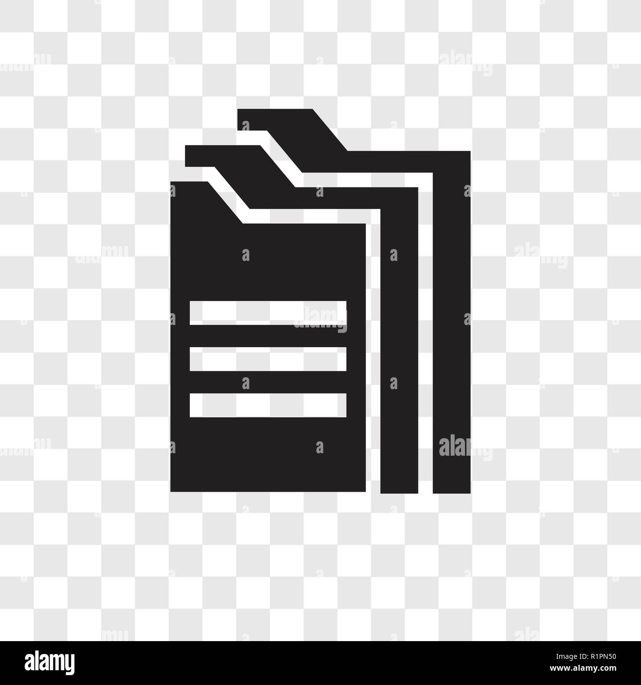 Archives vector icon isolated on transparent background, Archives ...