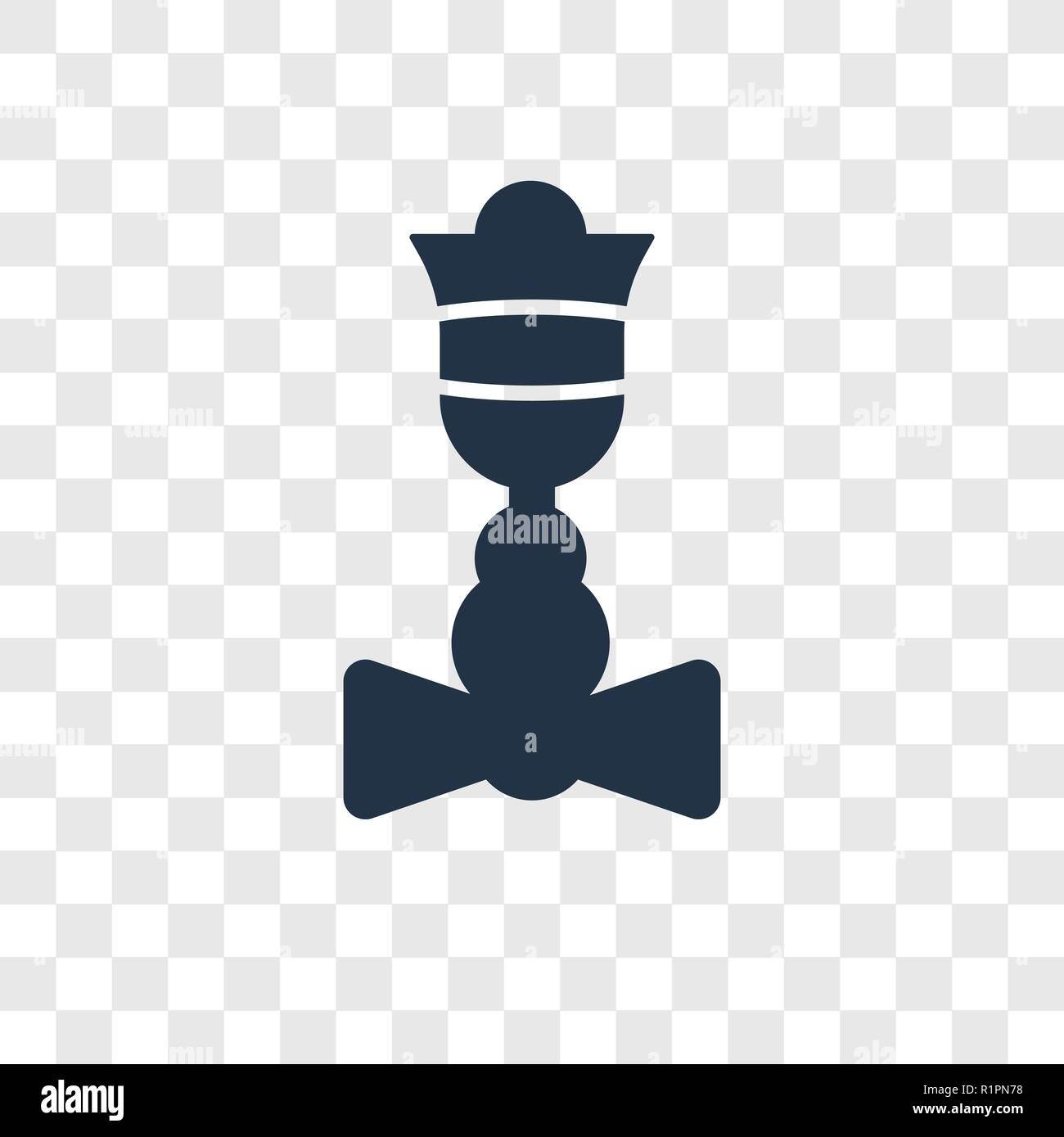 Bell Rattle vector icon isolated on transparent background, Bell Rattle ...