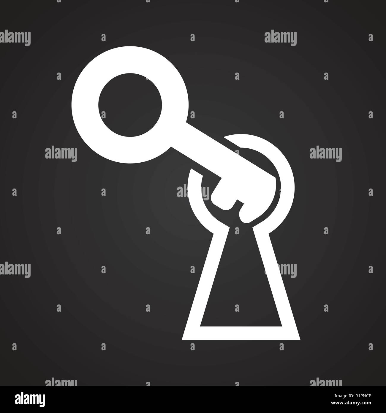 House key on white background Stock Vector Image & Art - Alamy