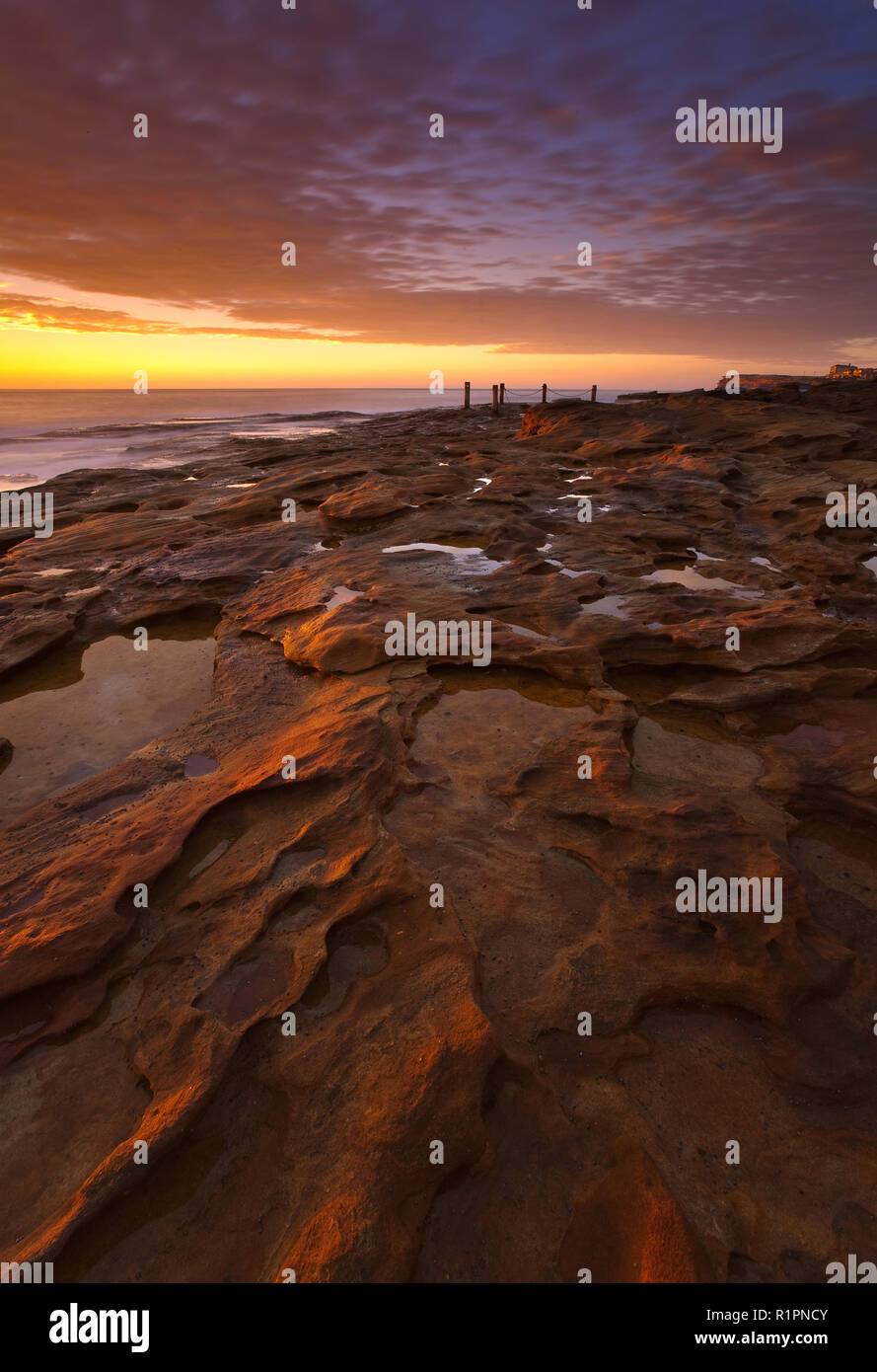 South Coogee Sunrise, Sydney Stock Photo - Alamy