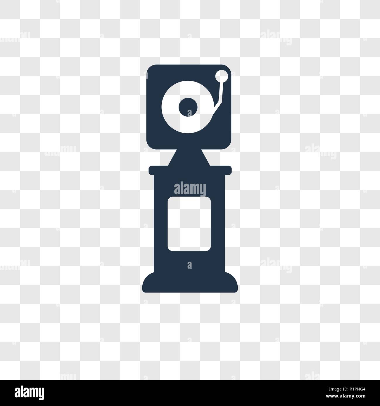 Electronics vector icon isolated on transparent background, Electronics ...