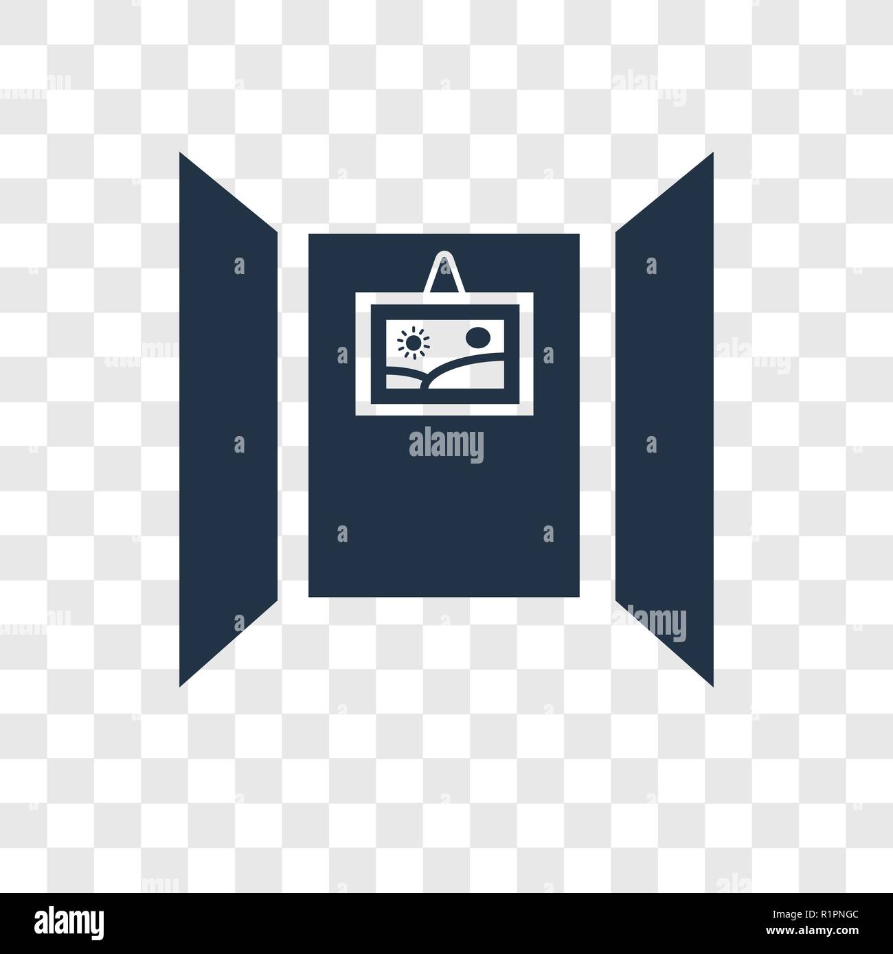 Picture vector icon isolated on transparent background, Picture ...