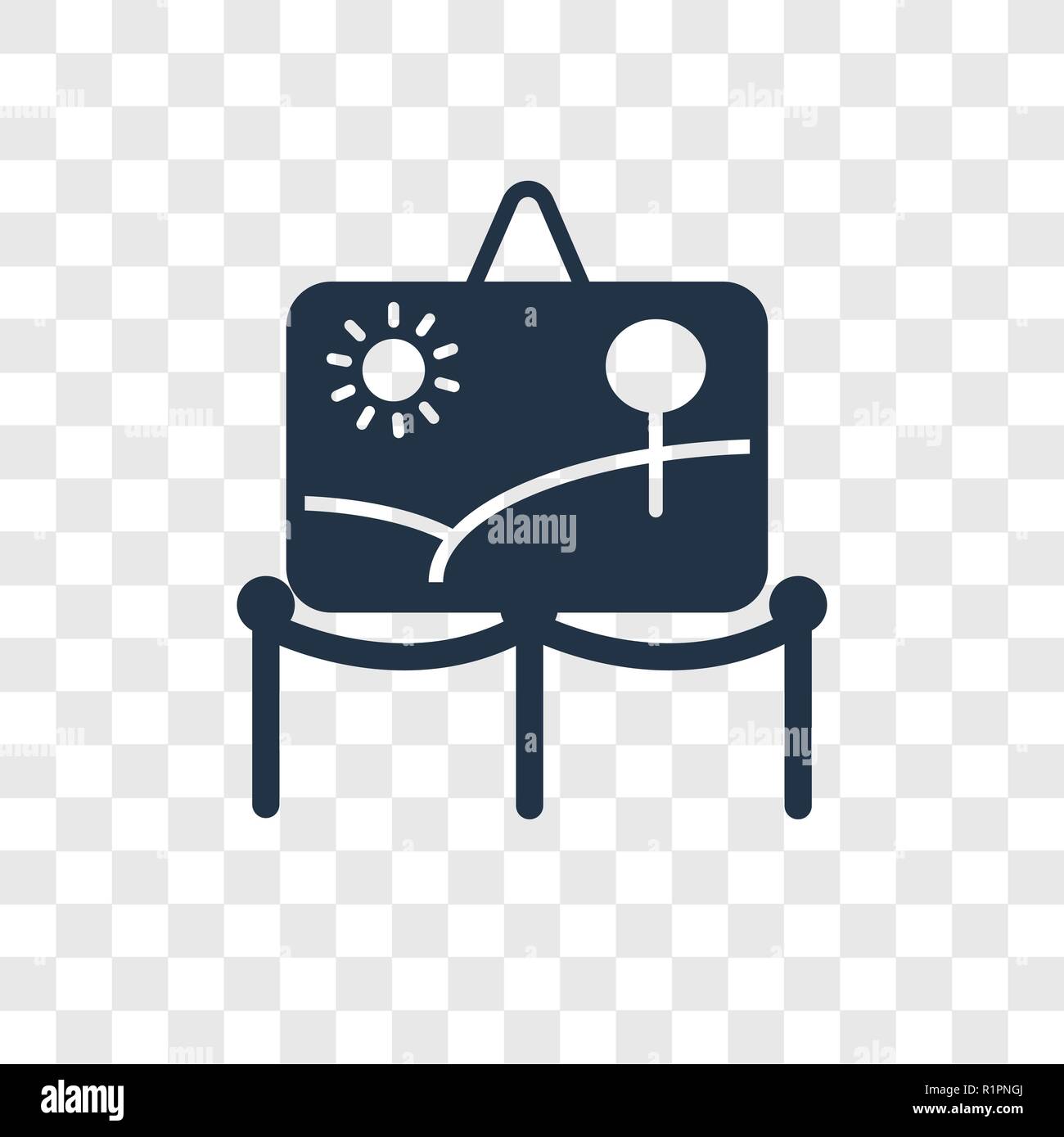 Exhibition vector icon isolated on transparent background, Exhibition ...