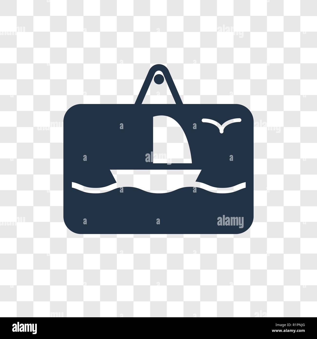 Picture vector icon isolated on transparent background, Picture ...