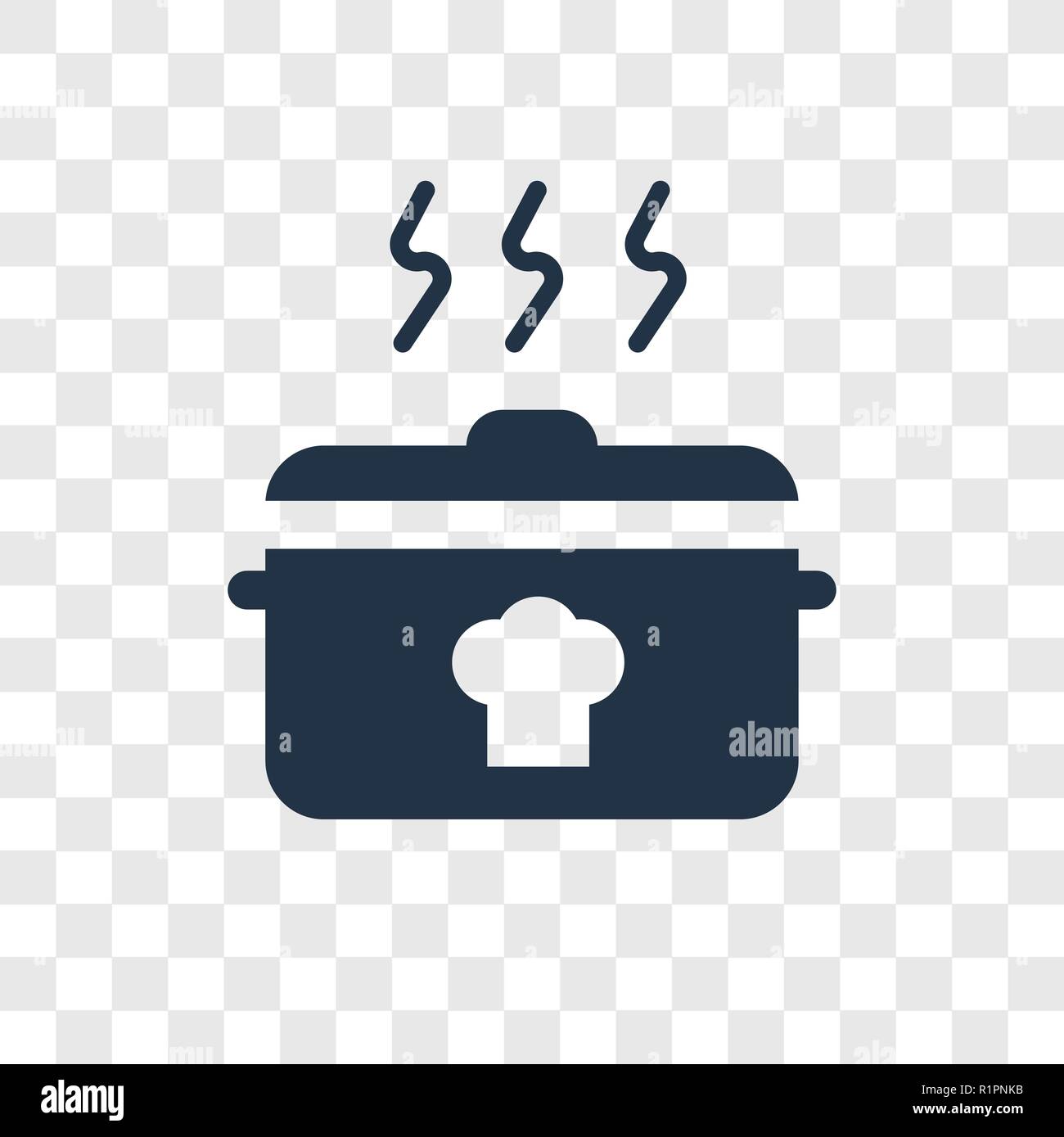 Cooking vector icon isolated on transparent background, Cooking ...